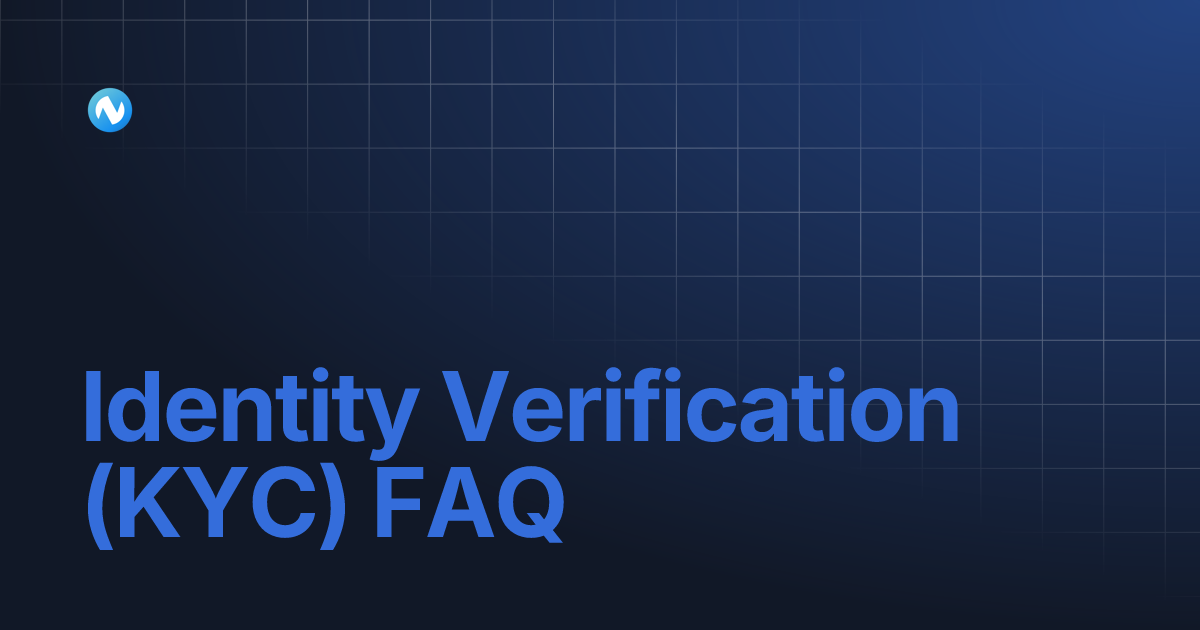 Identity Verification (KYC) FAQ | nWayPlay